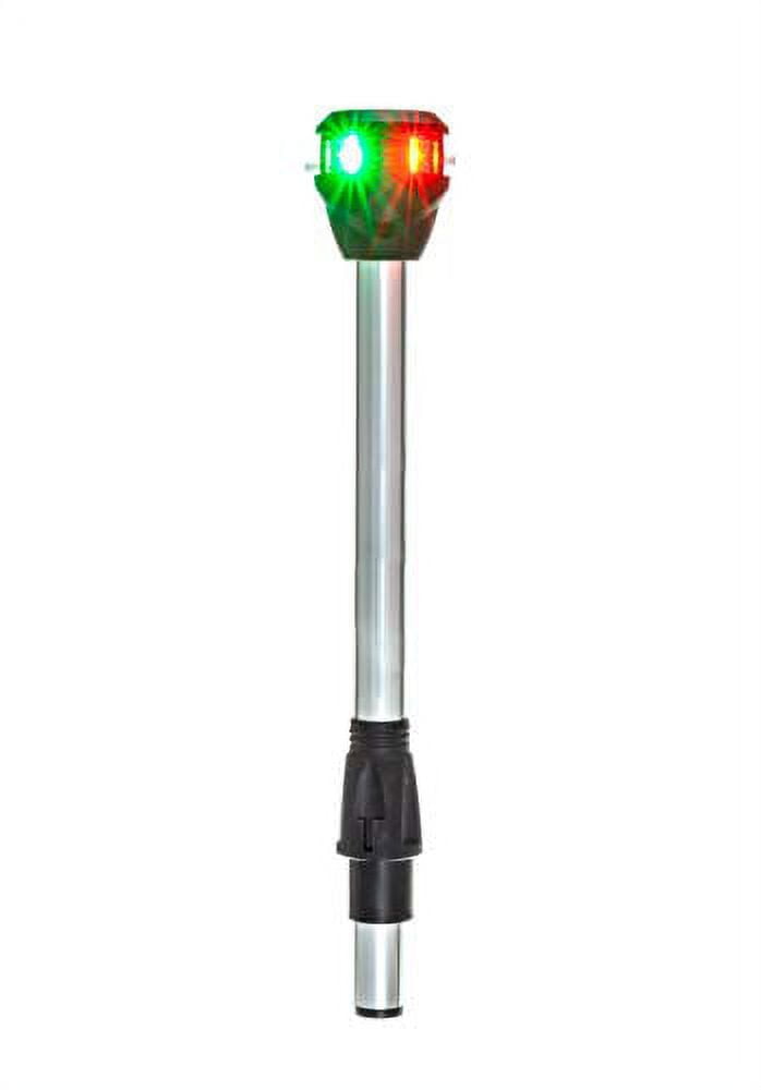 1 Pk Attwood Lightarmor Bi-Color Navigation Pole Light W/Task Light ...