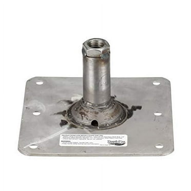 Attwood Lock-N-Pin Base Plate, 7" x 7" - Walmart.com
