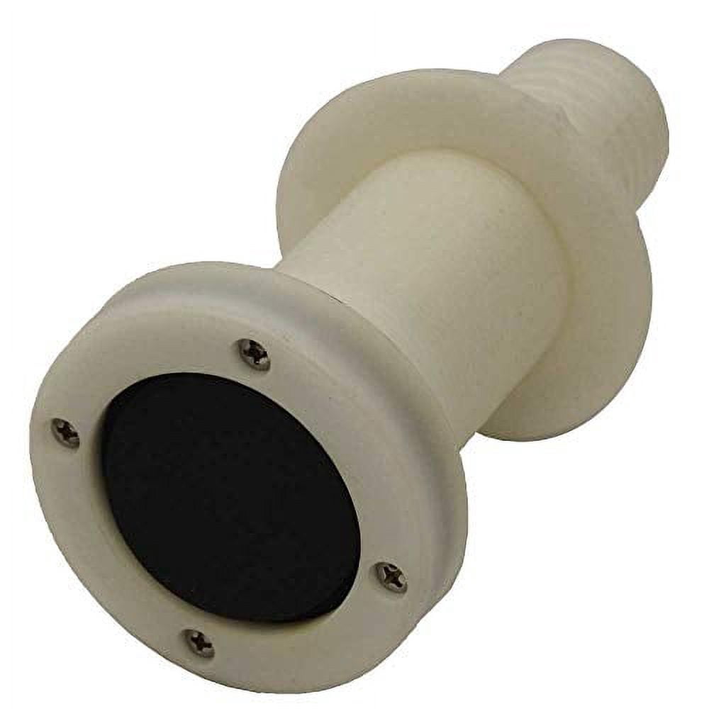 Attwood Thru Hull Scupper for Hose, White, 1-1/2" - Walmart.com