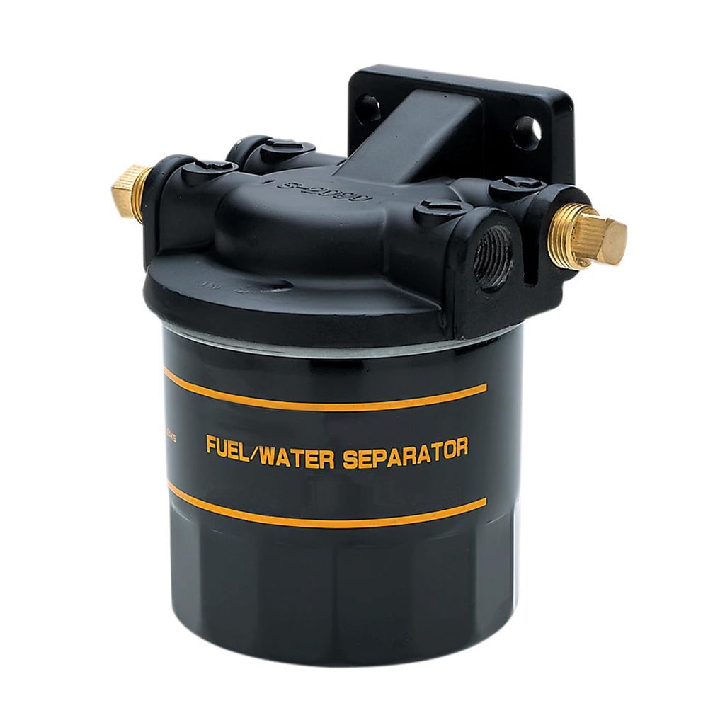 Attwood Universal Fuel/Water Separator Kit w/Bracket | Bundle of 2 ...