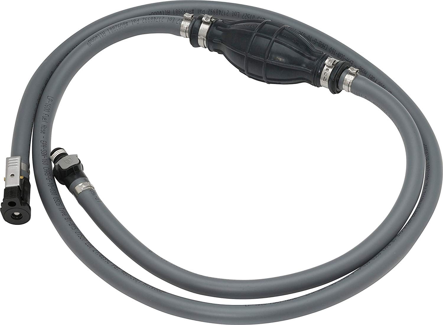 Attwood 93806YUS7 Marine Boat Fuel Line Kit with Universal Sprayless ...
