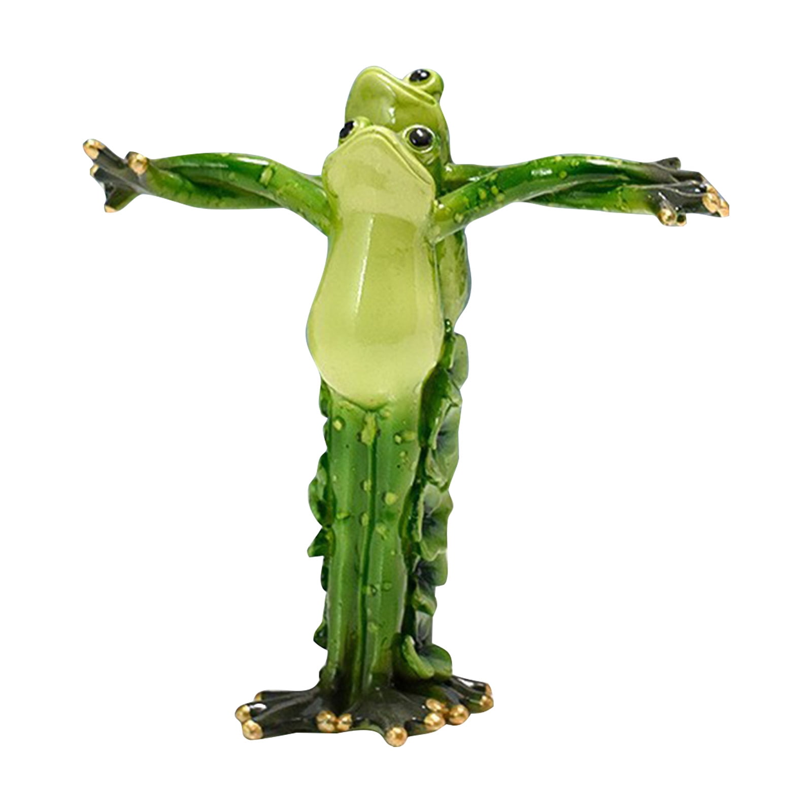 Ature Figurines Resin Green Statues Funny & Cute Decorative Sculptures ...