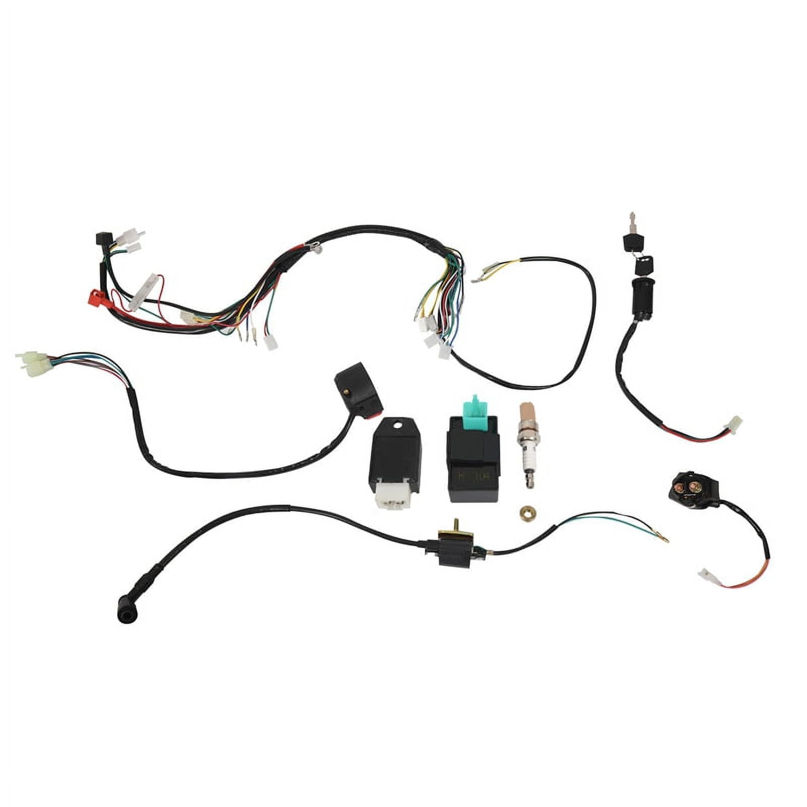 Atv 150Cc 200Cc 250Cc Ignition Coil Harness Switch Assembly Wiring ...