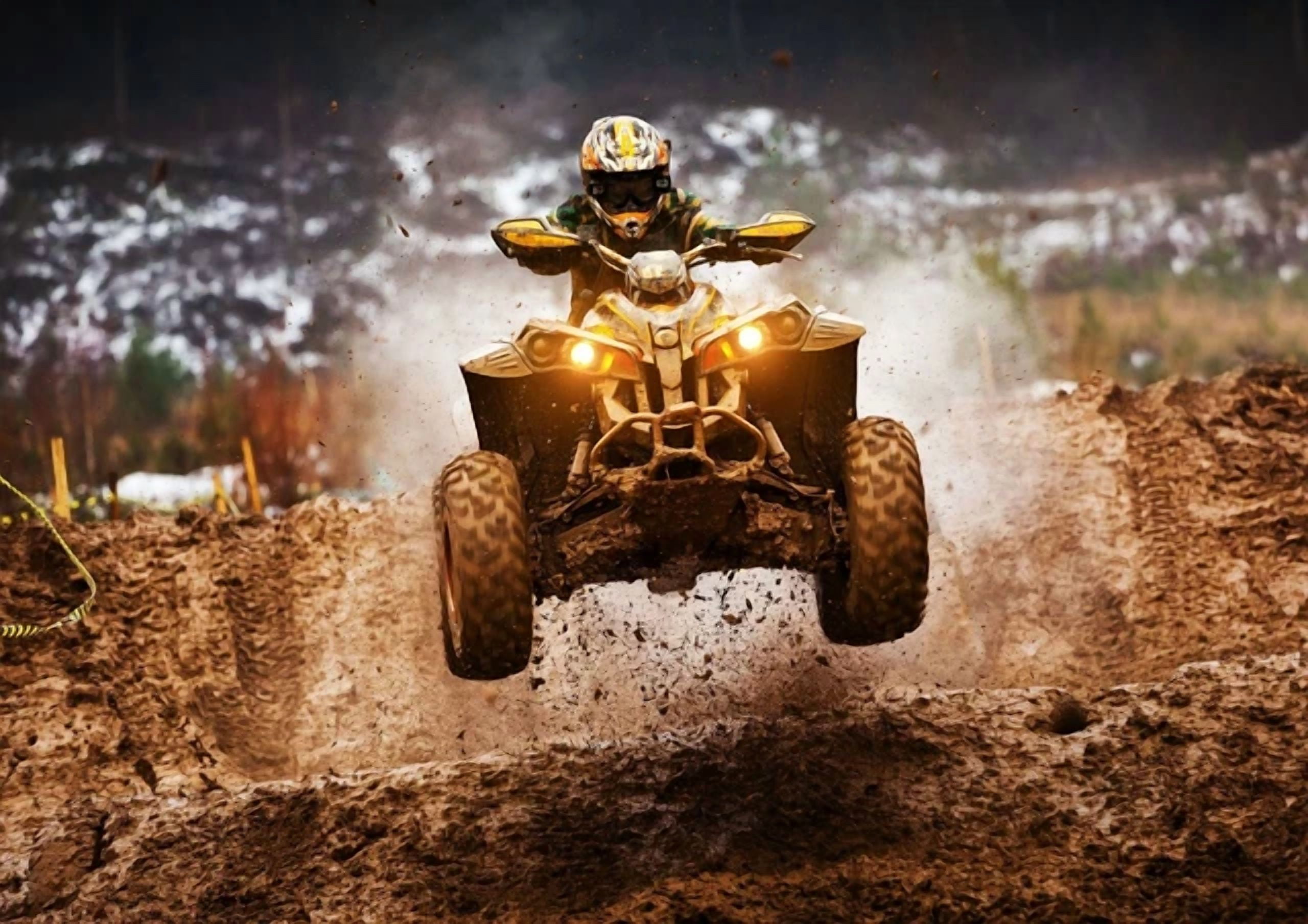Atv Quad Bike Poster Off Road Fun Gift #8339, UNFRAMED PAPER POSTER ...