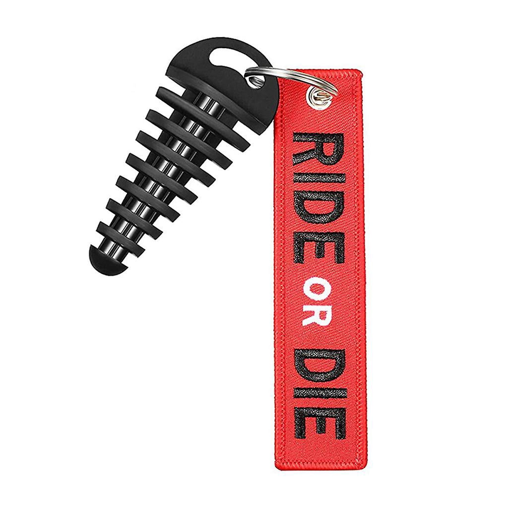 Atv Wash Plug Silencer Muffler Exhaust Pipe Motorcycle Keychain Jewelry ...
