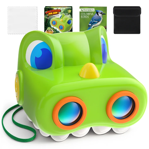 Atvuaey Dinosaur Kids Binoculars, Shockproof Toy Binoculars for Boys ...