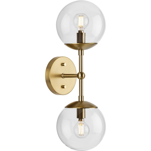Progress Lighting P710114 Atwell 2 Light 18" Tall Wall Sconce - Bronze ...