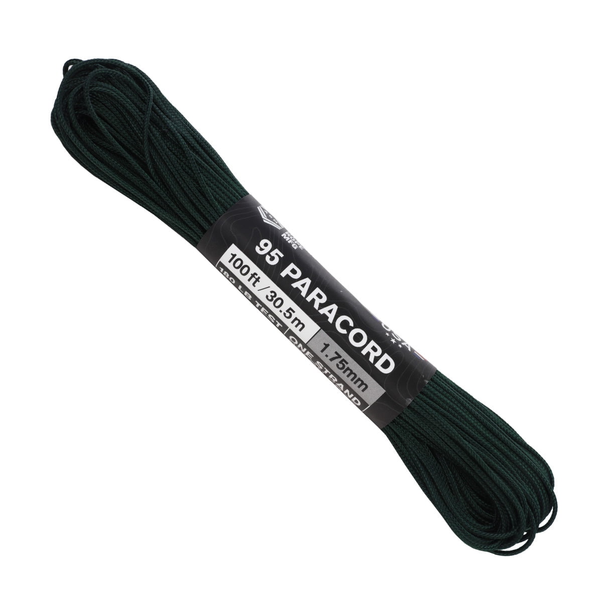 Atwood Rope MFG 95 Paracord - Hunter - 500ft - Walmart.com