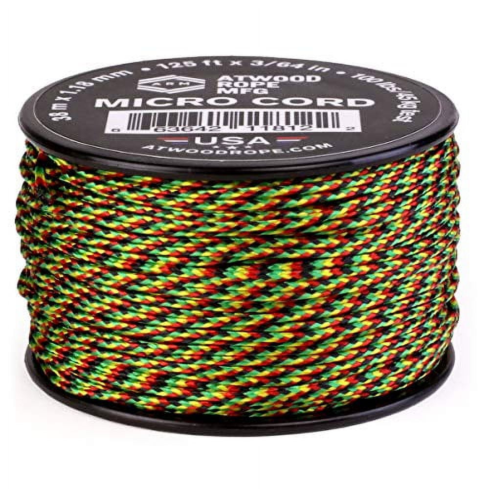 Atwood Rope MFG Tactical Nylon/Polyester Micro Utility Cord 1.18mm X ...