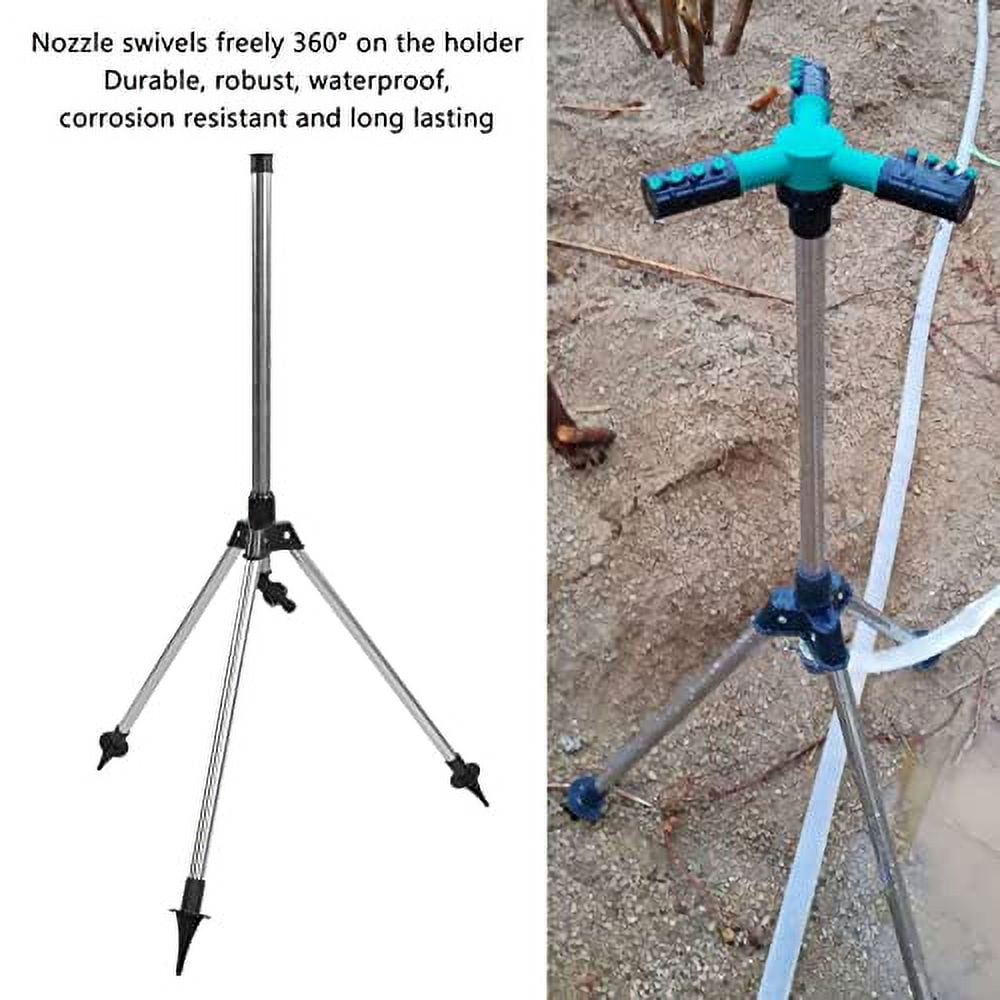 Atyhao Sprinkler Tripod, Heavy Duty Stainless Steel Sprinkler Nozzle ...