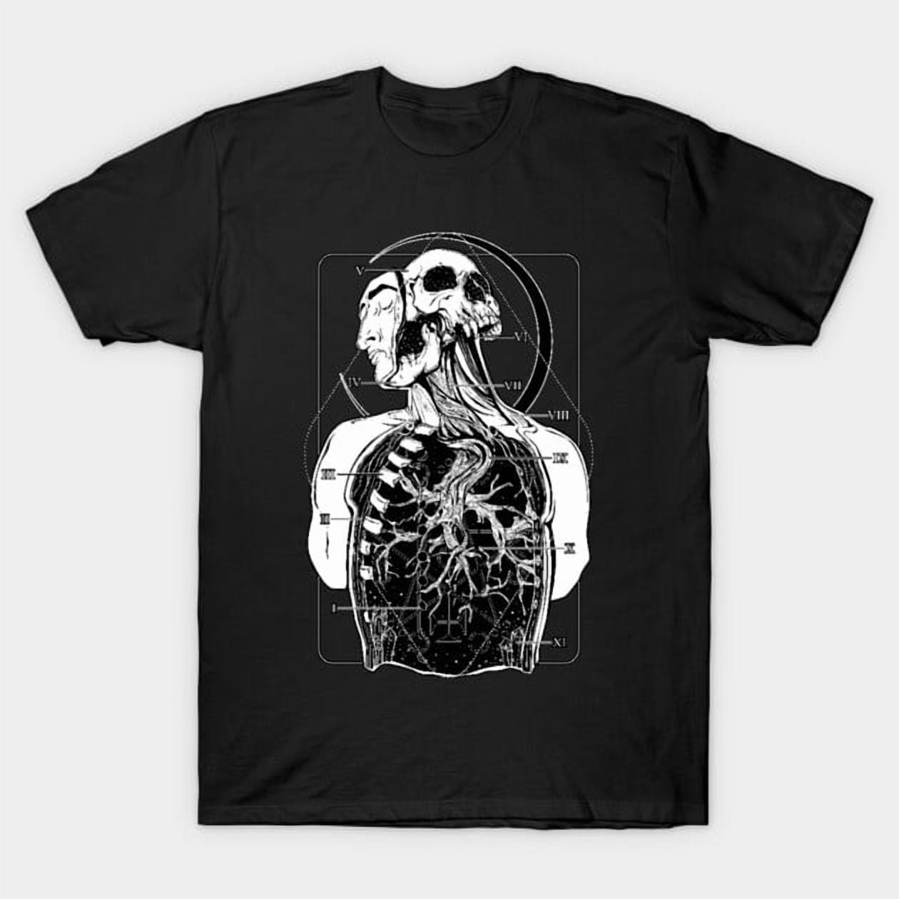 Atypical Anatomy Abstract Surreal Line Art Medical Illustration Art T ...