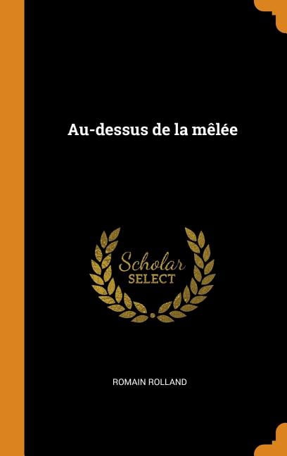 Au-Dessus de la Mle French Edition Hardcover 0344920739 9780344920738 ...