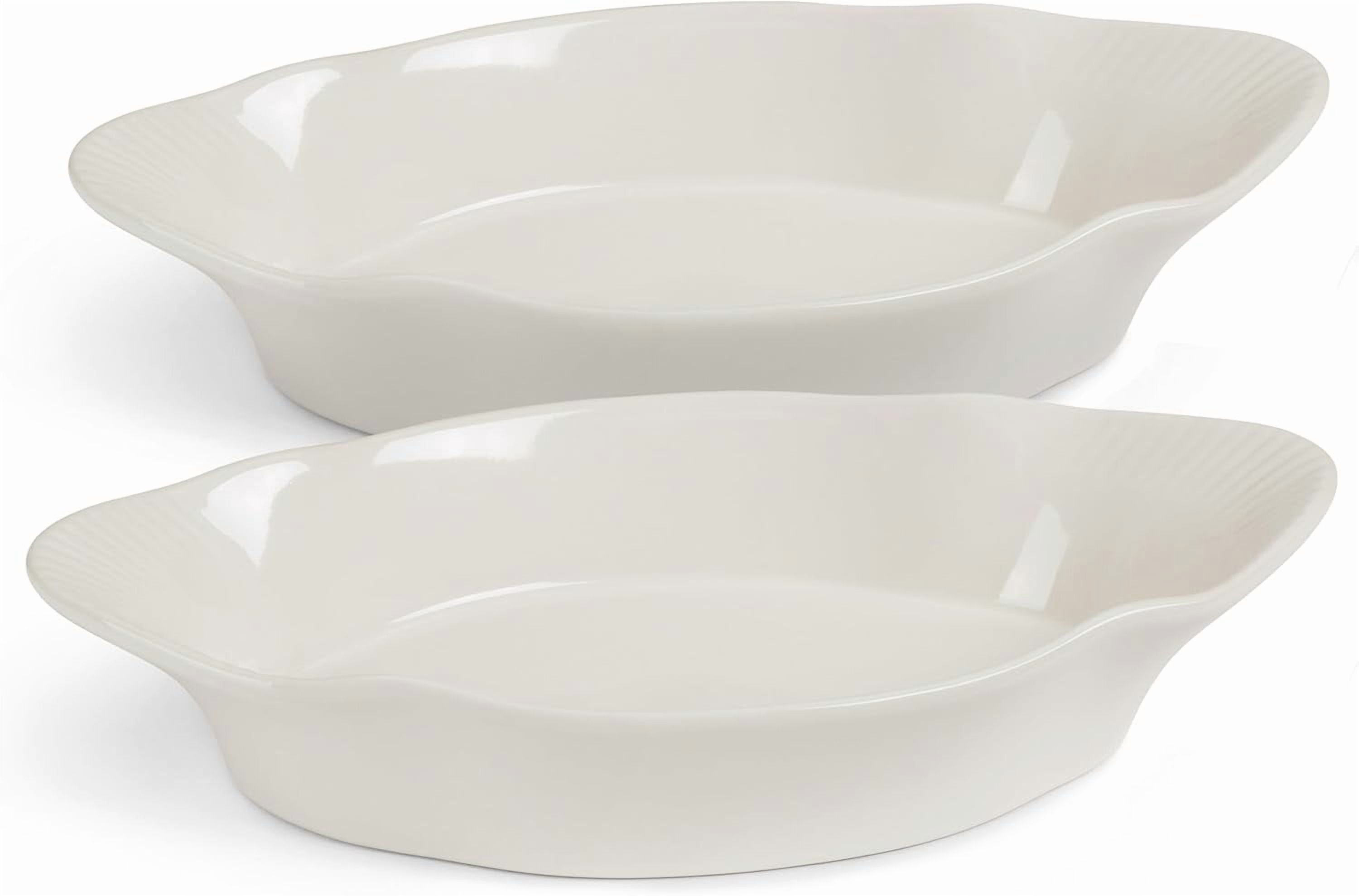 Au Gratin Baking Dishes, Ceramic, by , for Casseroles, Lasagna ...