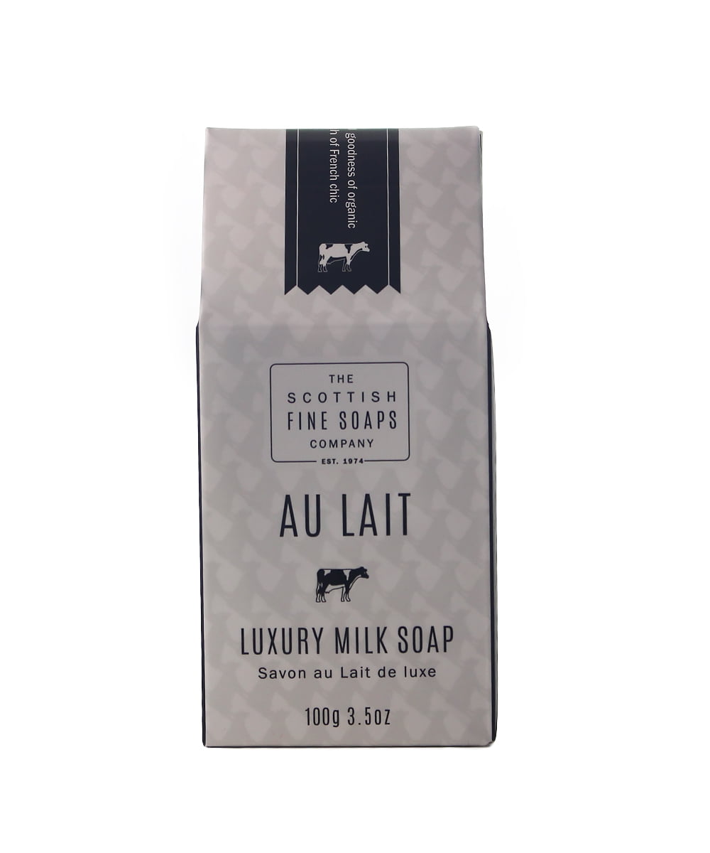 Au Lait Soap 3.5 Oz / 100 G - Luxury Milk Soap for Women by Scottish ...