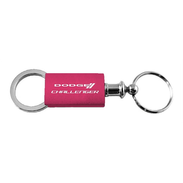 Au-TOMOTIVE GOLD Challenger Pink Anodized Aluminum Valet Key Fob ...