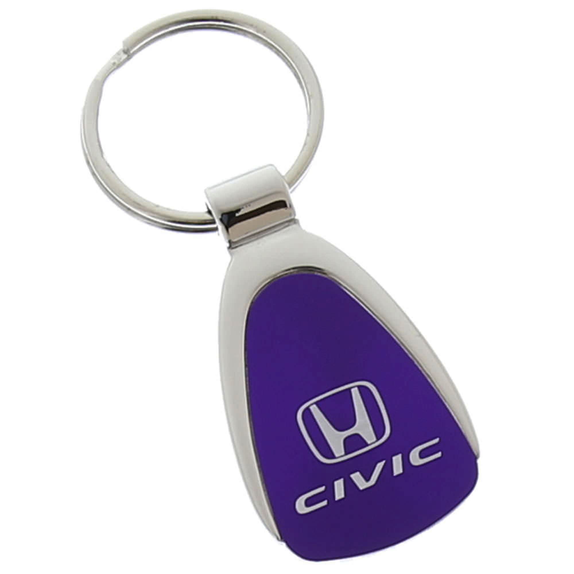 Au-TOMOTIVE GOLD Civic Purple Teardrop Key Fob - Walmart.com