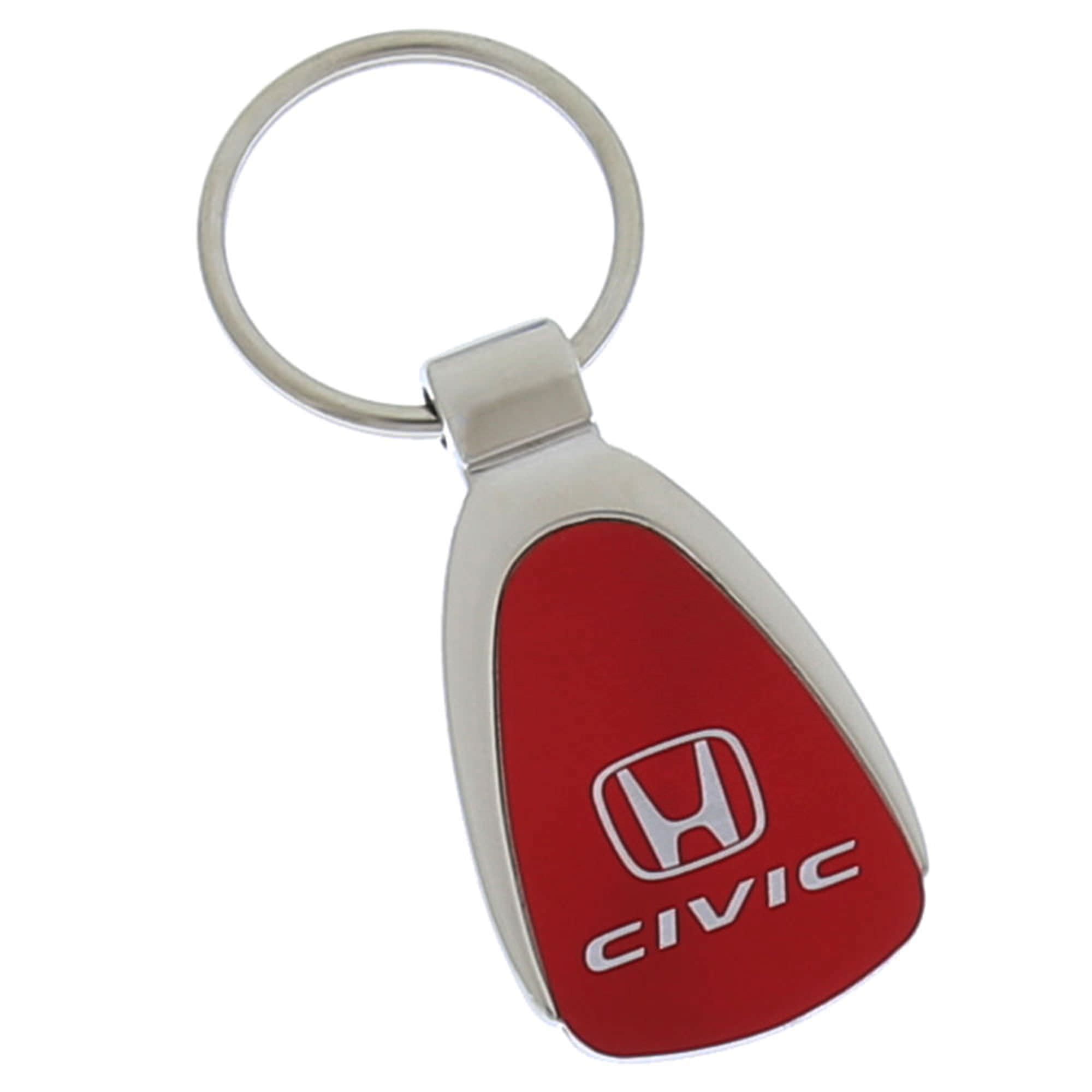 Au-TOMOTIVE GOLD Civic Red Teardrop Key Fob - Walmart.com