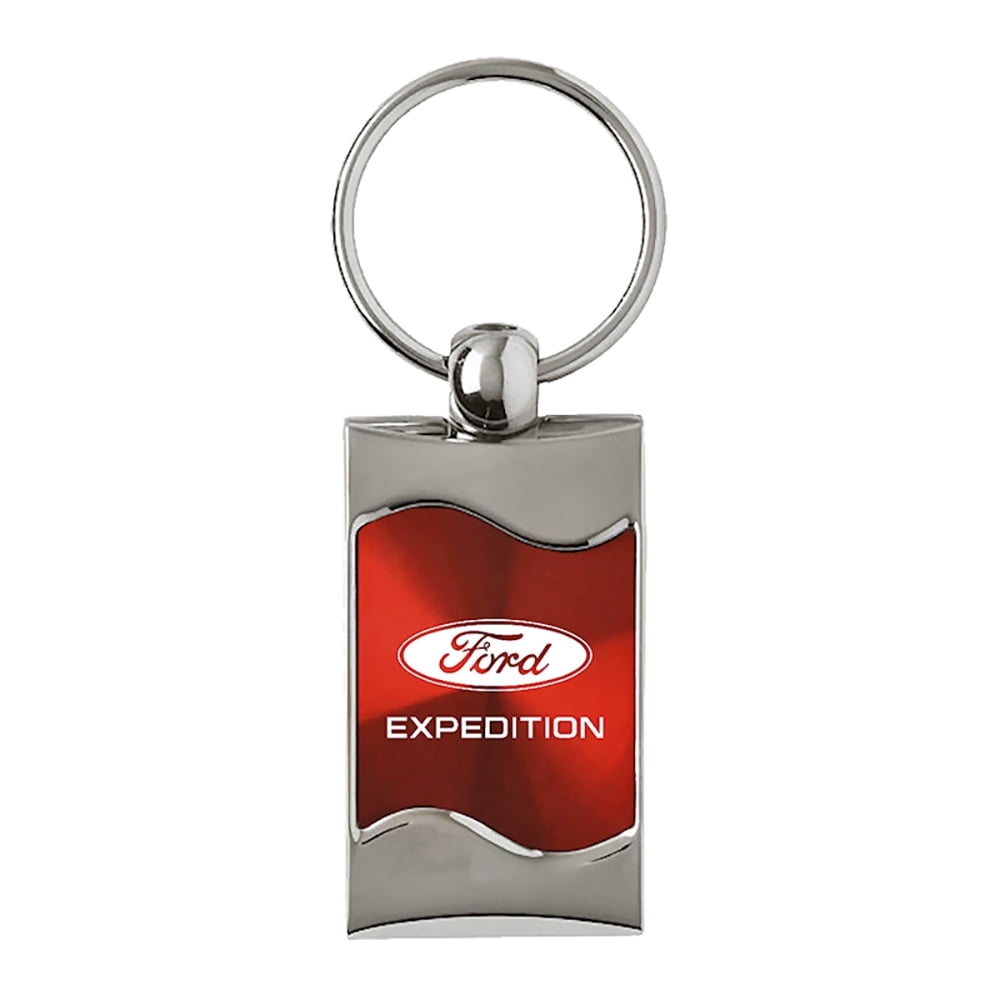 Au-TOMOTIVE GOLD Expedition Rectangular Wave Red Key Fob - Walmart.com