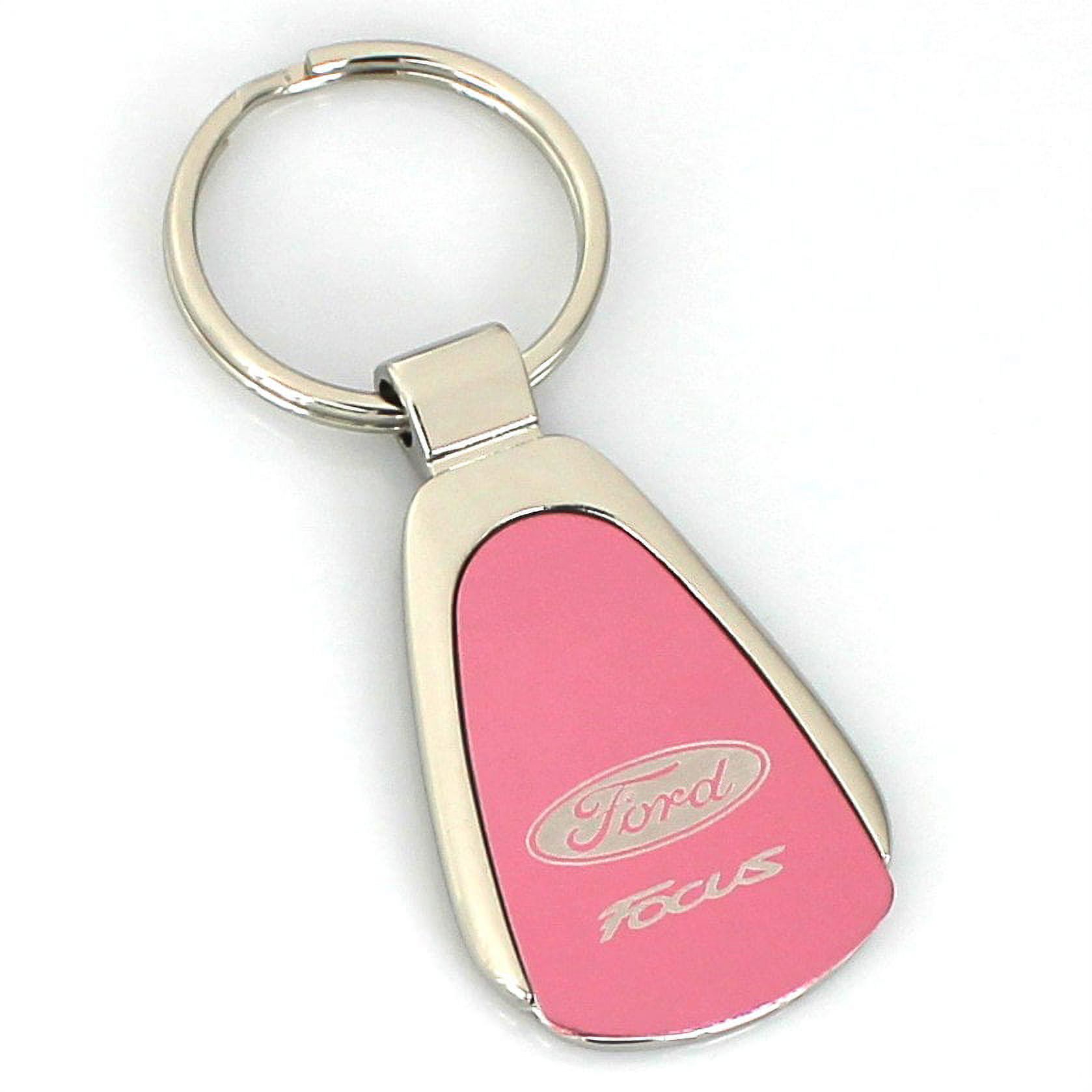 Au-TOMOTIVE GOLD Focus Pink Teardrop Key Fob - Walmart.com