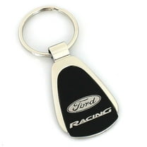 Ford F-150 Logo Satin Chrome Teardrop Key Chain Ring Fob Official ...