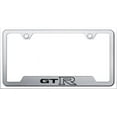 Au-TOMOTIVE GOLD GTR Laser Etched Cut-Out Frame - Brushed - Walmart.com