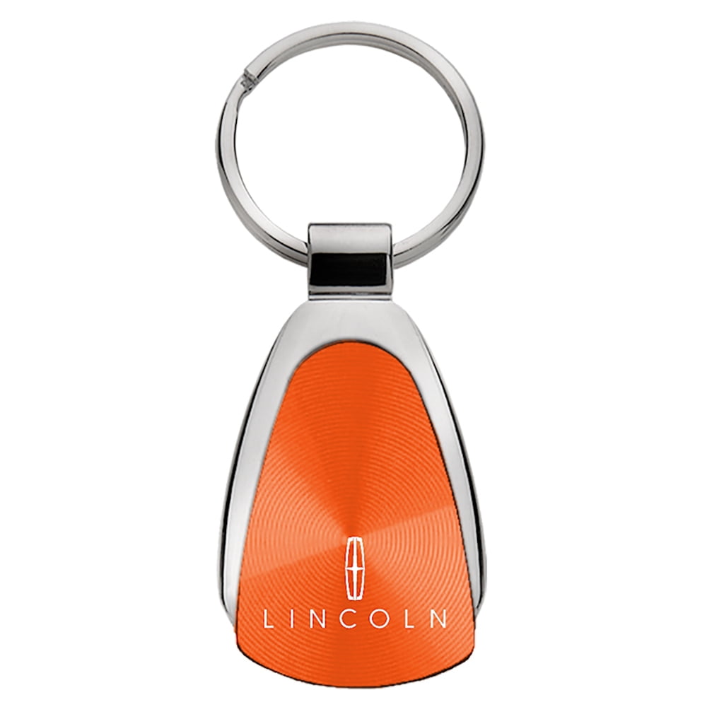 Au-TOMOTIVE GOLD Lincoln Orange Teardrop Key Fob - Walmart.com