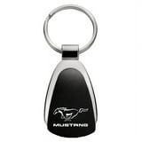 Au-TOMOTIVE GOLD Mustang Black Teardrop Key Fob - Walmart.com
