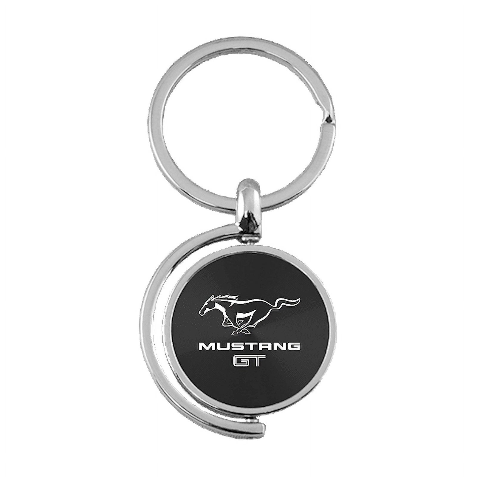 Au-TOMOTIVE GOLD Mustang GT Black Spinner Key Fob - Walmart.com