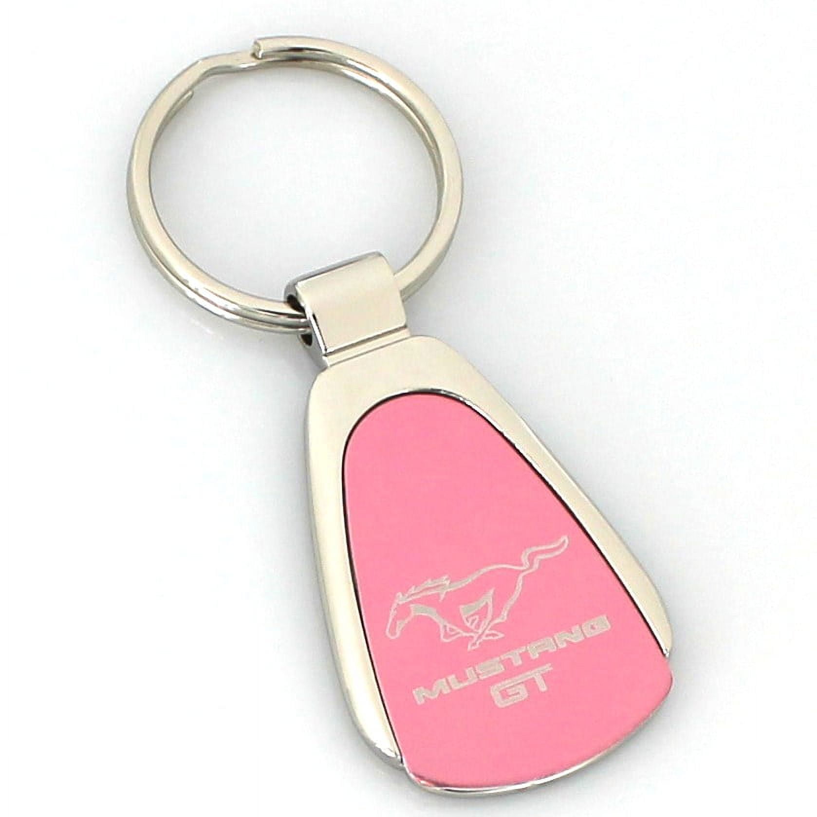 Au-TOMOTIVE GOLD Mustang GT Pink Teardrop Key Fob - Walmart.com