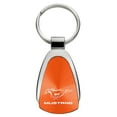 Au-TOMOTIVE GOLD Mustang Orange Teardrop Key Fob - Walmart.com