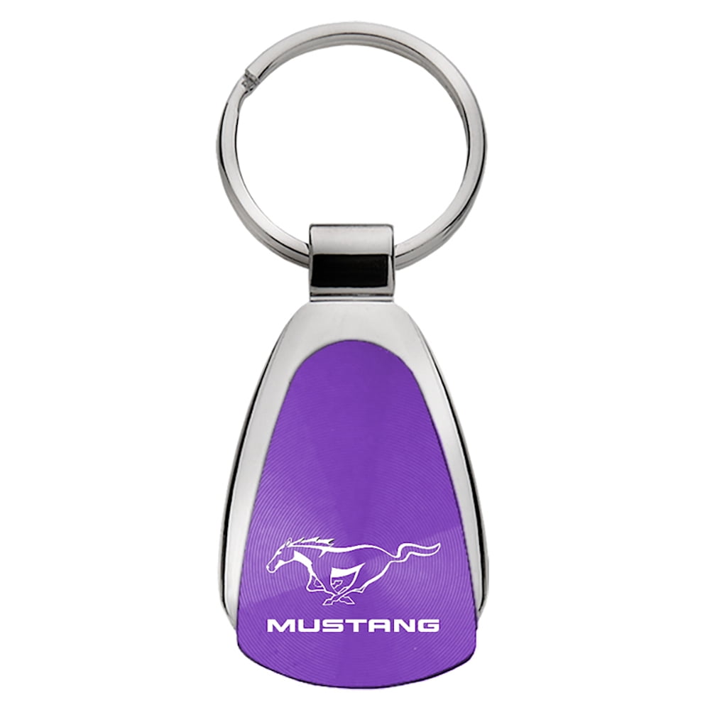 Au-TOMOTIVE GOLD Mustang Purple Teardrop Key Fob - Walmart.com