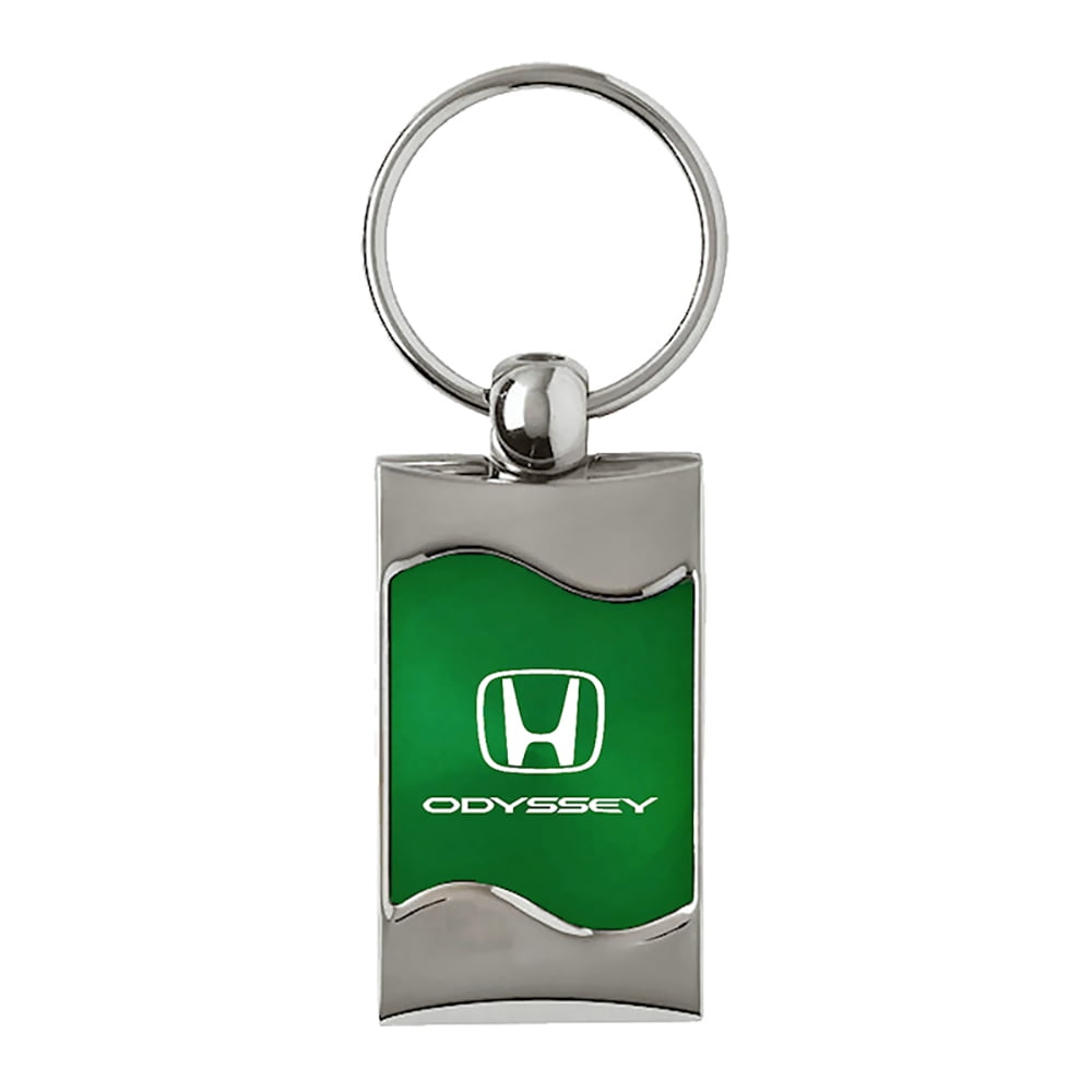 Au-TOMOTIVE GOLD Odyssey Rectangular Wave Green Key Fob - Walmart.com