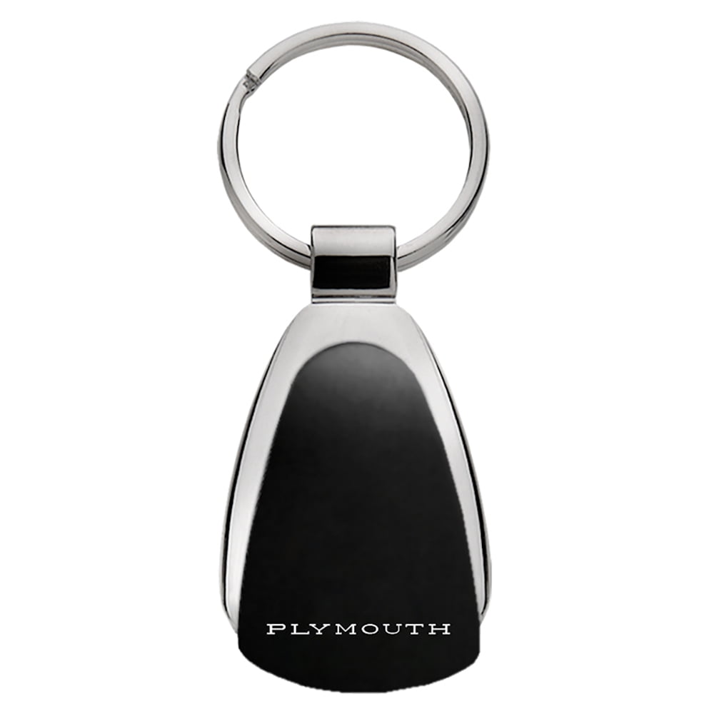 Au-TOMOTIVE GOLD Plymouth Classic Black Teardrop Key Fob - Walmart.com