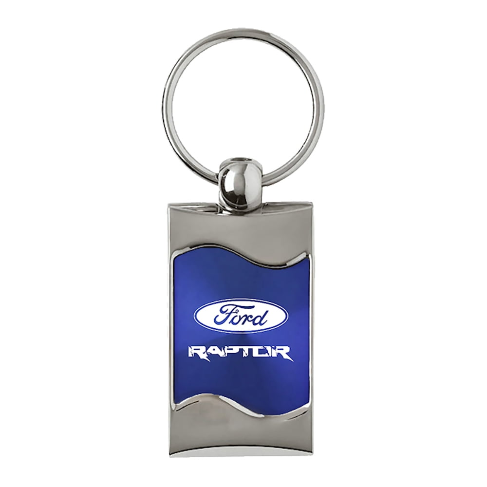 Au-TOMOTIVE GOLD Raptor Rectangular Wave Blue Key Fob - Walmart.com