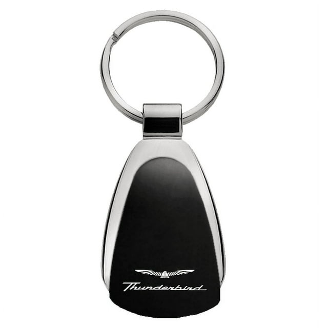 Au-TOMOTIVE GOLD Thunderbird Black Teardrop Key Fob - Walmart.com