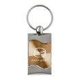 Au-TOMOTIVE GOLD Zoom Zoom Rectangular Wave Gold Key Fob - Walmart.com