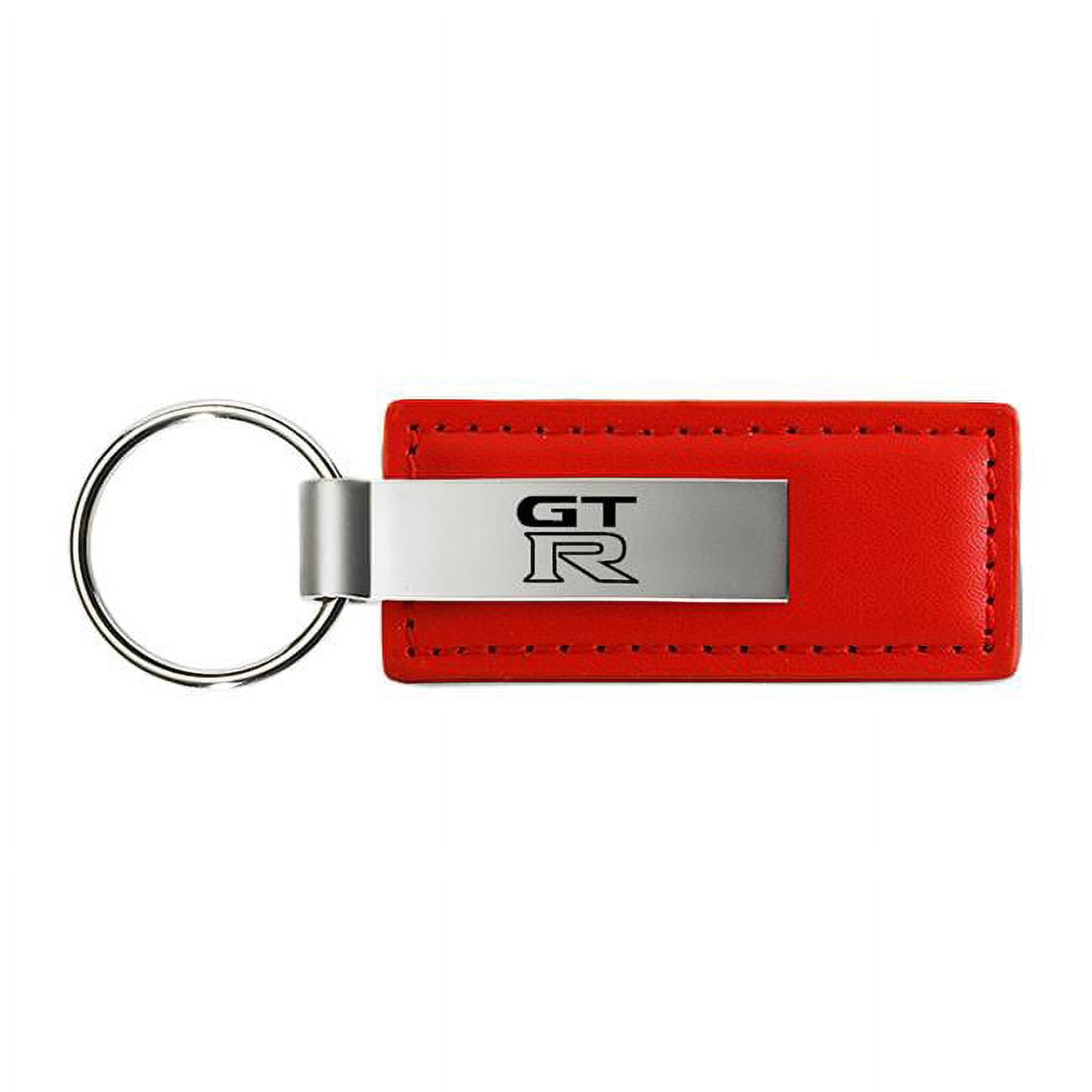 Au-Tomotive Gold KC1542.GTR GTR Red Leather Key Fob - Walmart.com
