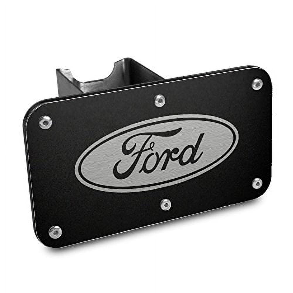 Au-tomotive Gold Ford Logo 2" inch Class III Rugged Style Black Tow ...