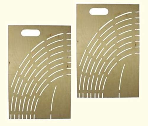 AuSable Brand Beaver Board Stencil Pattern for Trapping and Fur ...