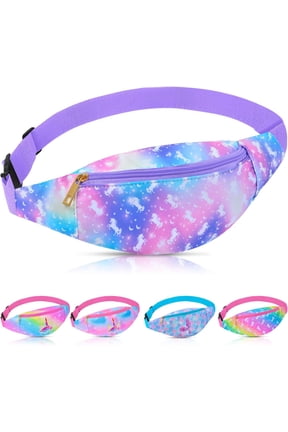 Kids Fanny Packs in Bright Colors for Comfortable Travel and Fun