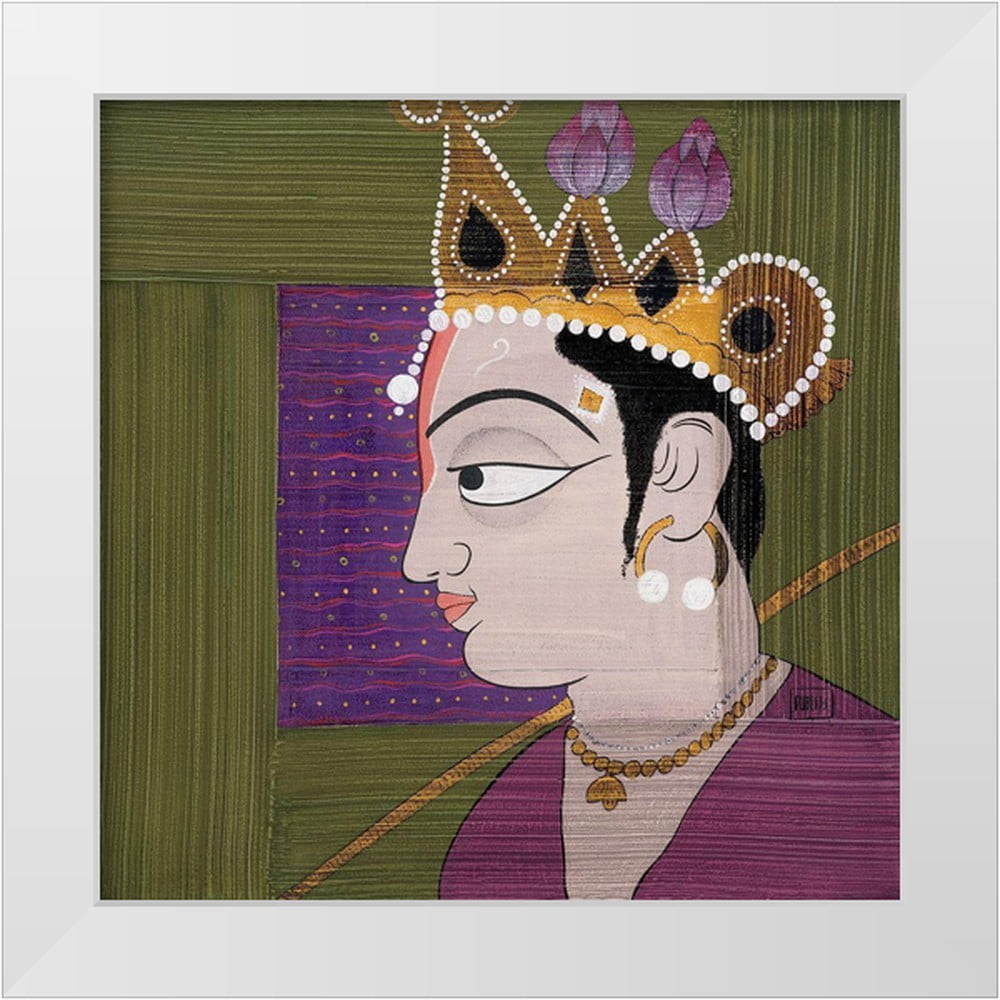 Aubert, Sylvie 26x26 White Modern Wood Framed Museum Art Print Titled ...