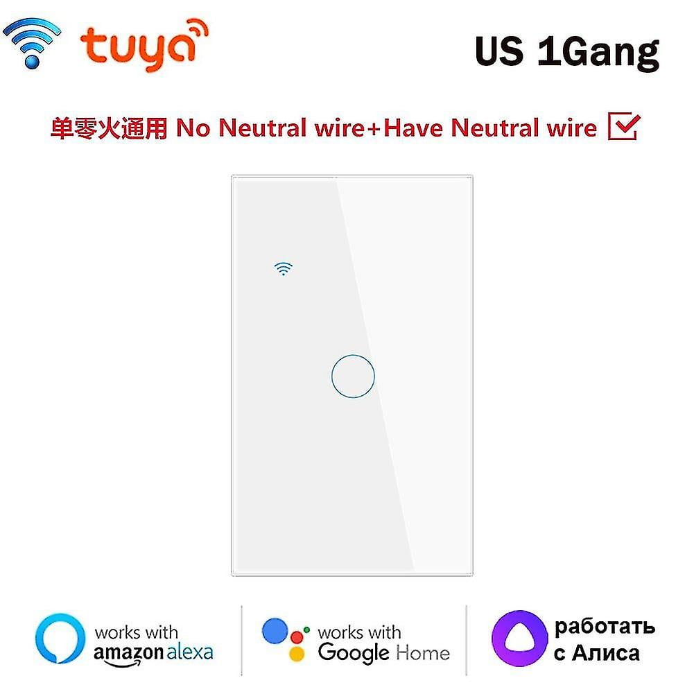 Aubess Wifi Smart Switch No Need Neutral/neutral Wire Smart Light ...
