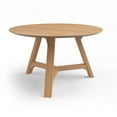 Aubrey Natural Oak Coffee Table - Oak Construction - Walmart.com