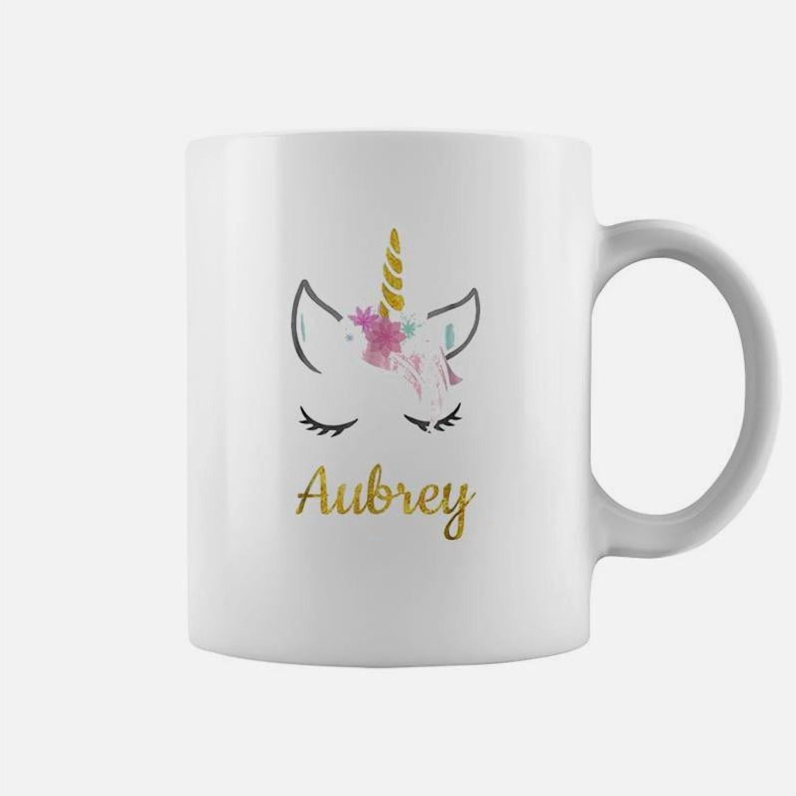 Aubrey Unicorn Name Gift For Aubrey Coffee Mug - Walmart.com