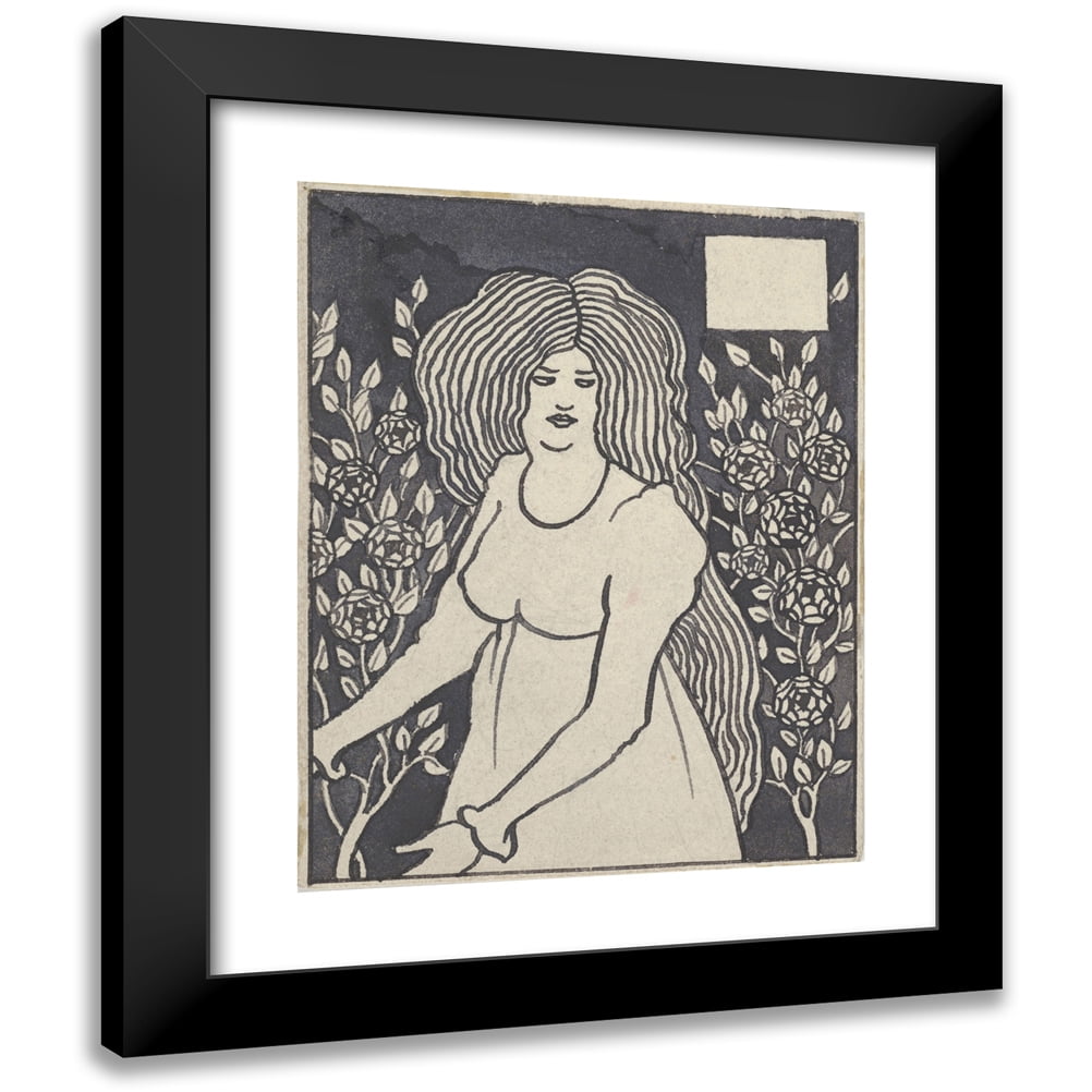 Aubrey Vincent Beardsley 15x18 Black Modern Framed Museum Art Print ...