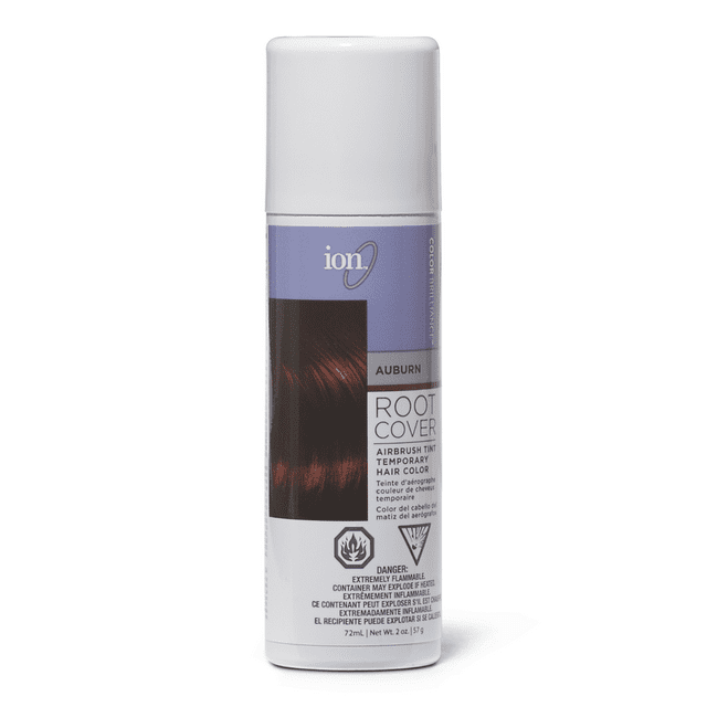 Auburn Root Cover Airbrush Tint - Temporary Hair Precision Spray, Gray ...