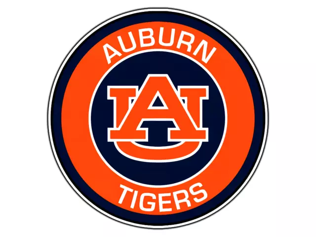 Auburn Tigers Emblem Logo Waterproof Sticker Phone Decal Water Bottle ...