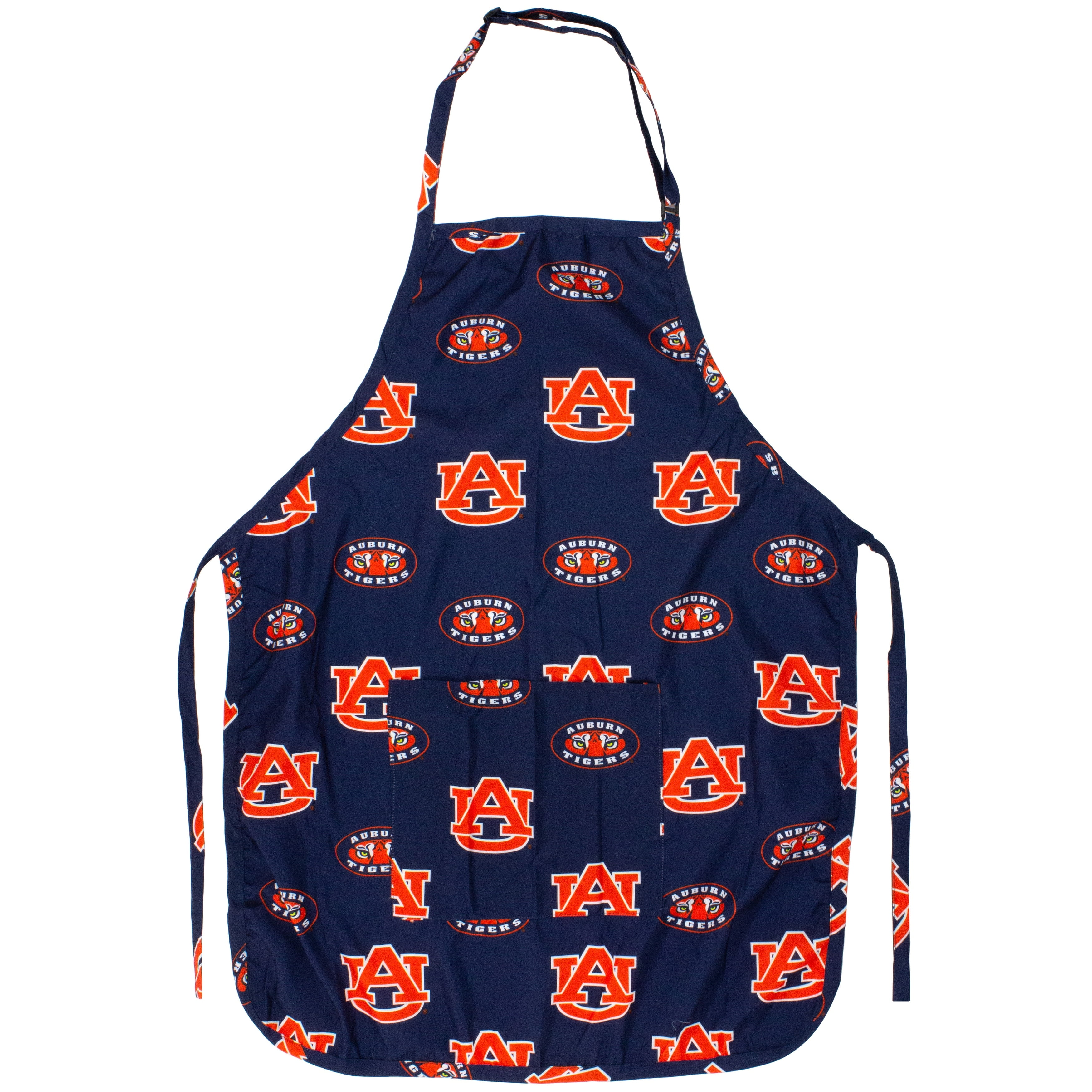 Auburn Tigers Tailgating or Grilling Apron With 9" Pocket, Fully ...