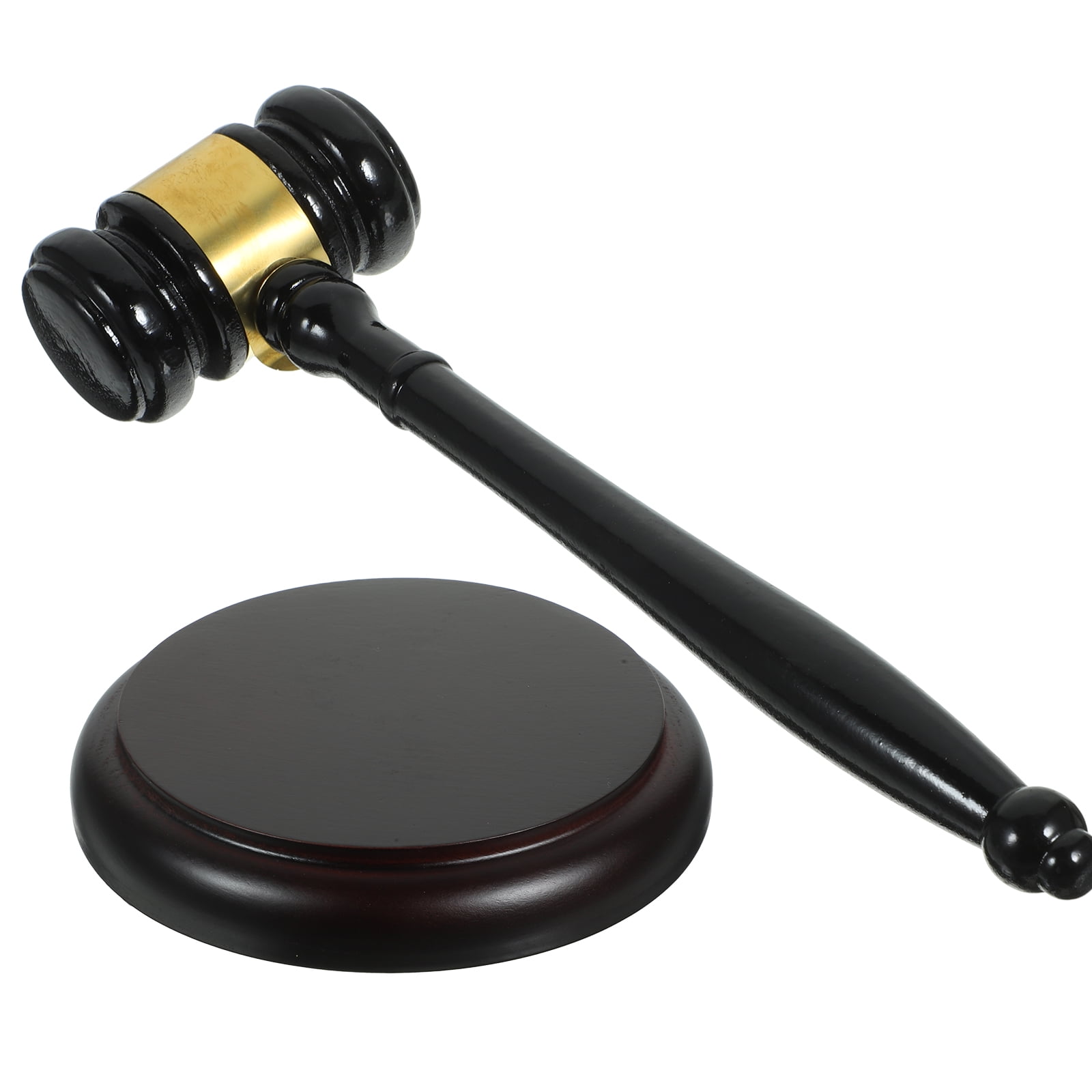 Auction Hammer Court Judge Cosplay Gavels Hammers Base Judgment Wooden ...