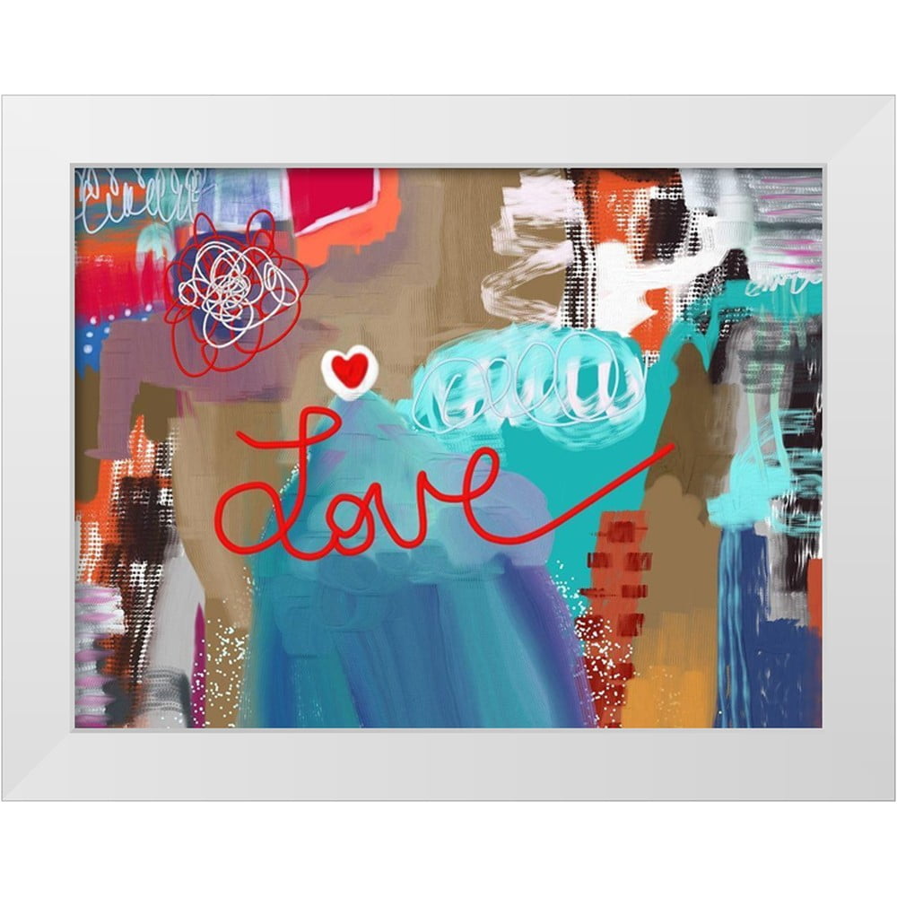 Auda, Christine 18x15 White Modern Wood Framed Museum Art Print Titled ...